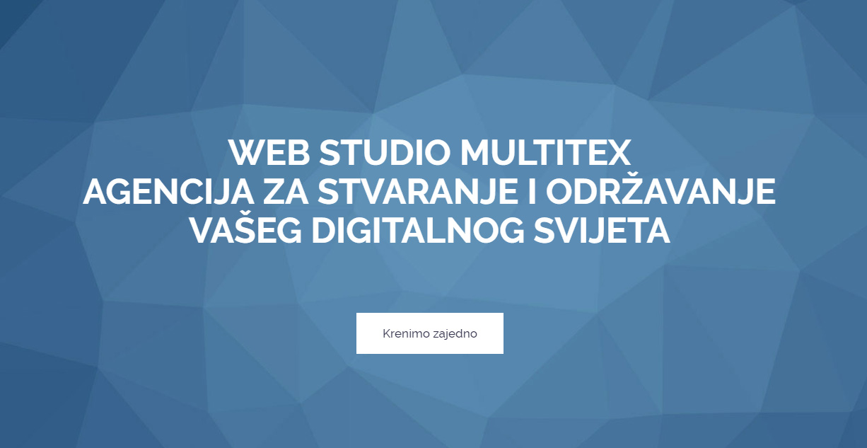 Web Studio Multitex - stvaranje digitalnog svijeta